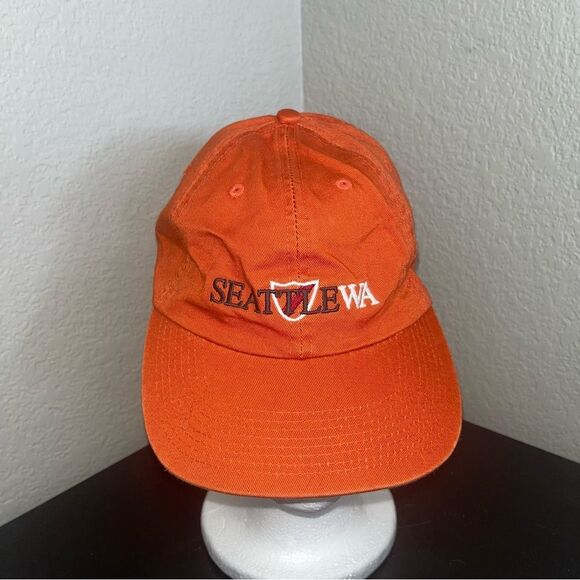 Perrin | Accessories | Perrin Seattle Washington Orange Ballcap Hat ...